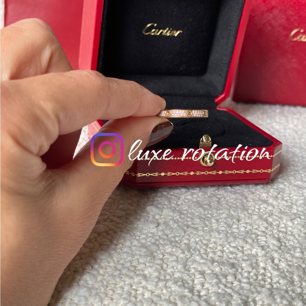 Cartier Mini Love Diamond Ring - Gem